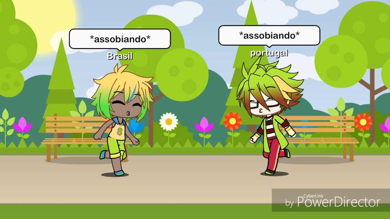 Brasil vs Portugal {gacha life} - YouTube