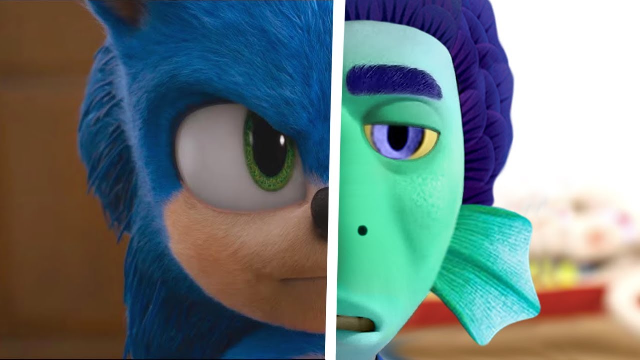 Sonic vs LUCA Ercole Sea Monster Sonic The Hedgehog Movie Choose ...