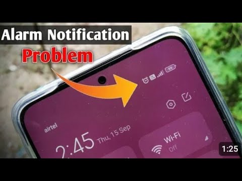 how to remove alarm icon notification bar Android.alram wale Nishan ko ...