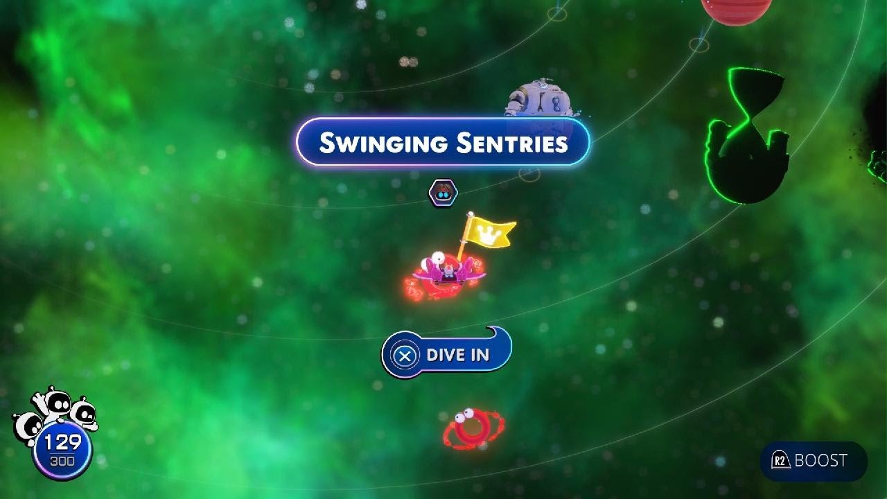 ASTRO BOT Serpent Starway: Swinging Sentries Complete - YouTube