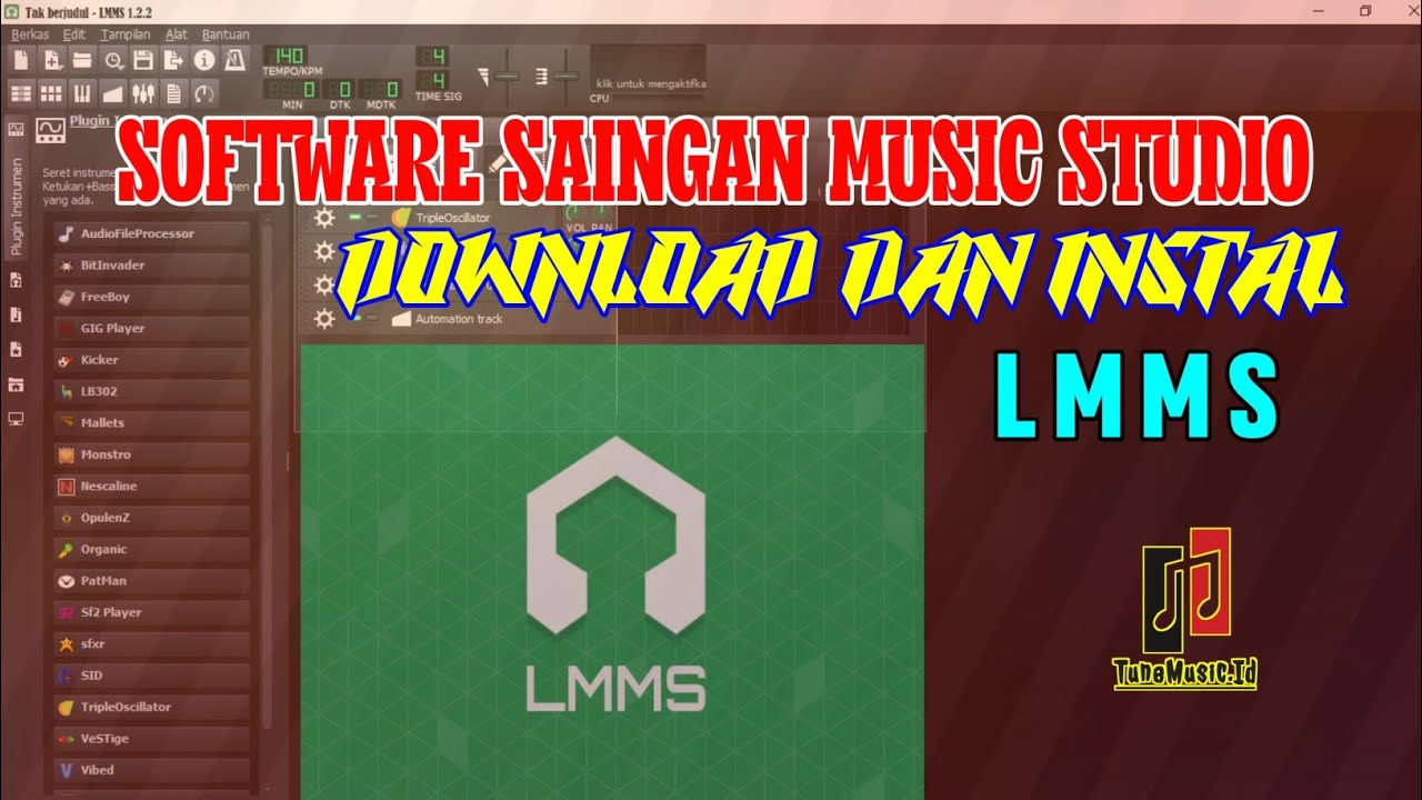 Wajib Punya | Cara Instal Software Musik LMMS - 2024 - YouTube