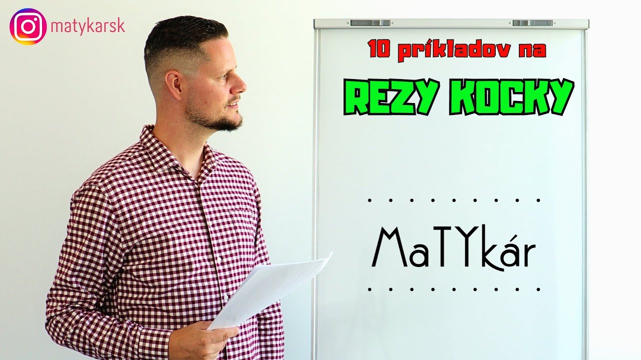10 PRÍKLADOV NA | REZY KOCKY - YouTube