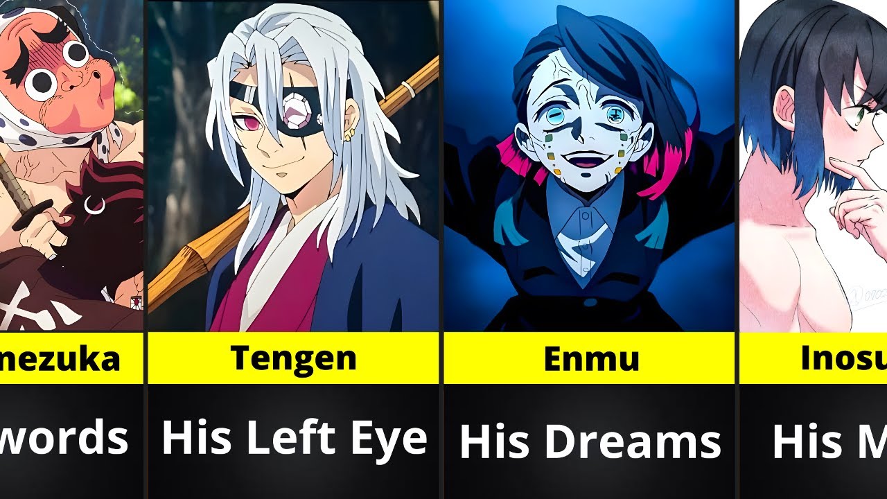 Every Demon Slayer Character and Their Losses - YouTube