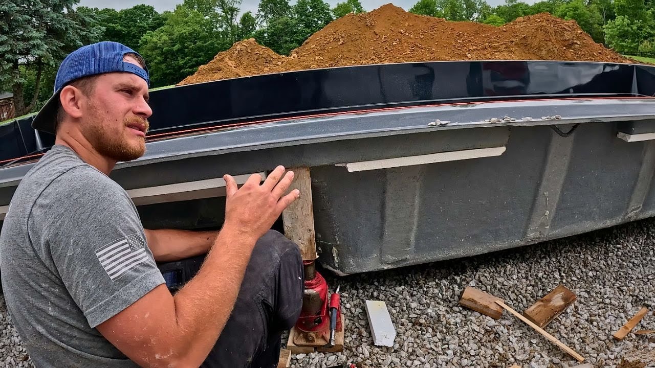 Do this.... or you will CRACK your fiberglass pool shell [ Fiberglass ...