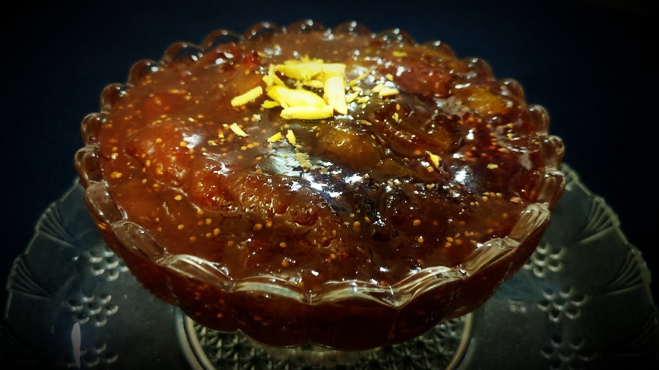 Goda Anjeer | Anjeer Jam | Anjeer Muraba by SI Culinary (Kharmure blog ...