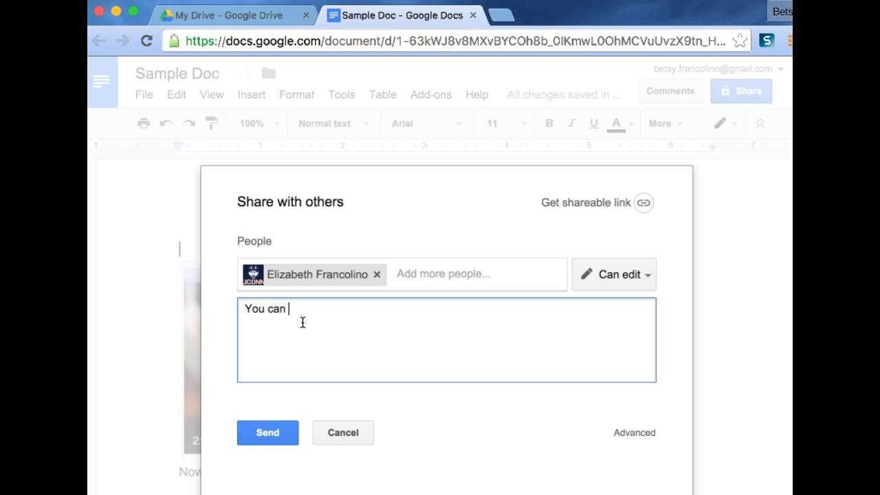 Snagit: Sharing Your Google Doc (With Your Screenshot) - YouTube