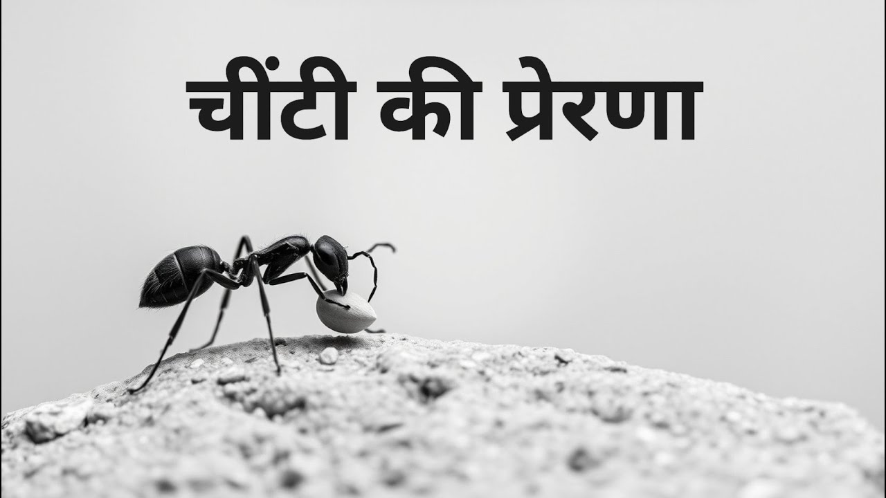 Lessons from an Ant | Motivational Story | How an Ant Teaches Us to ...