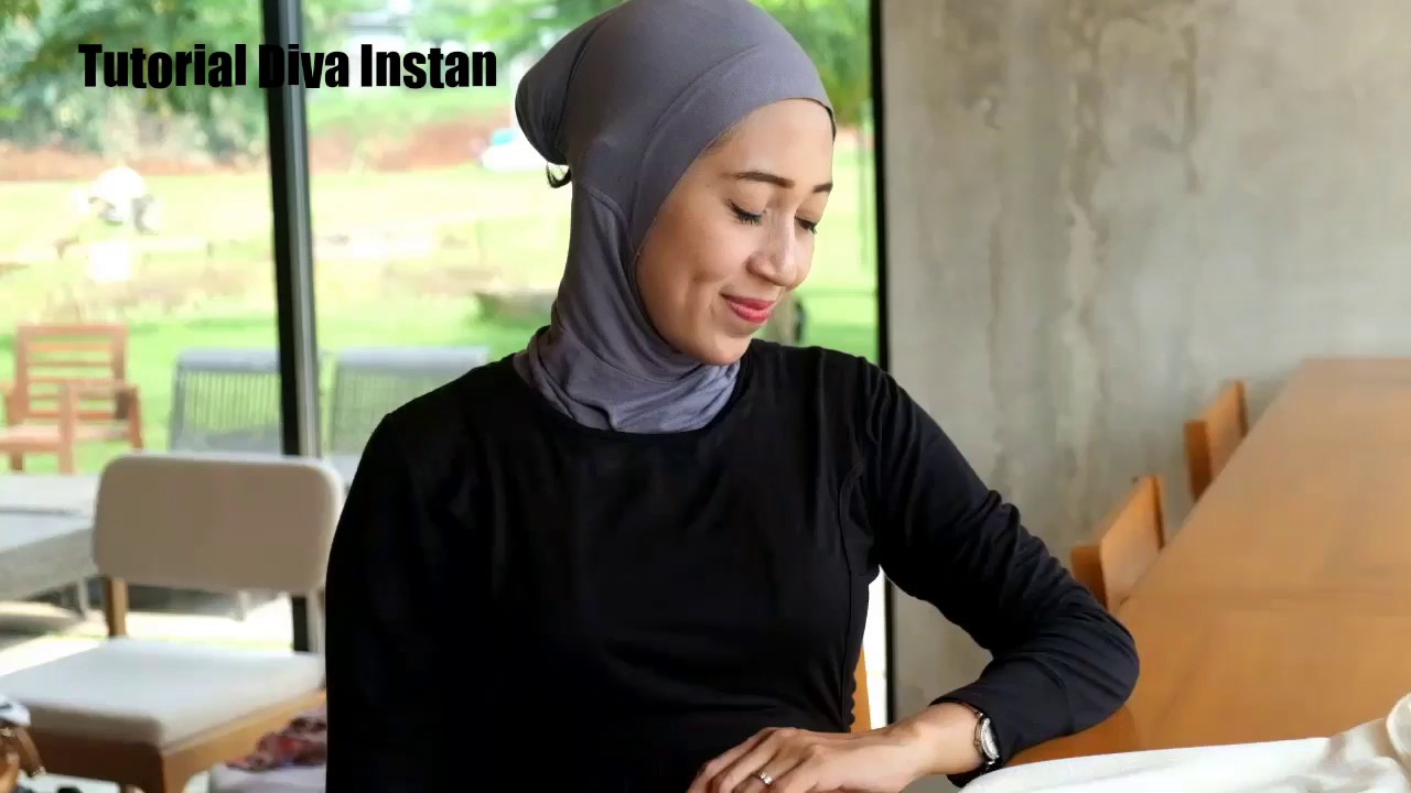 Tutorial Hijab Instan-Hijab Simple-Diva Instan-Ivaniar Hijab - YouTube