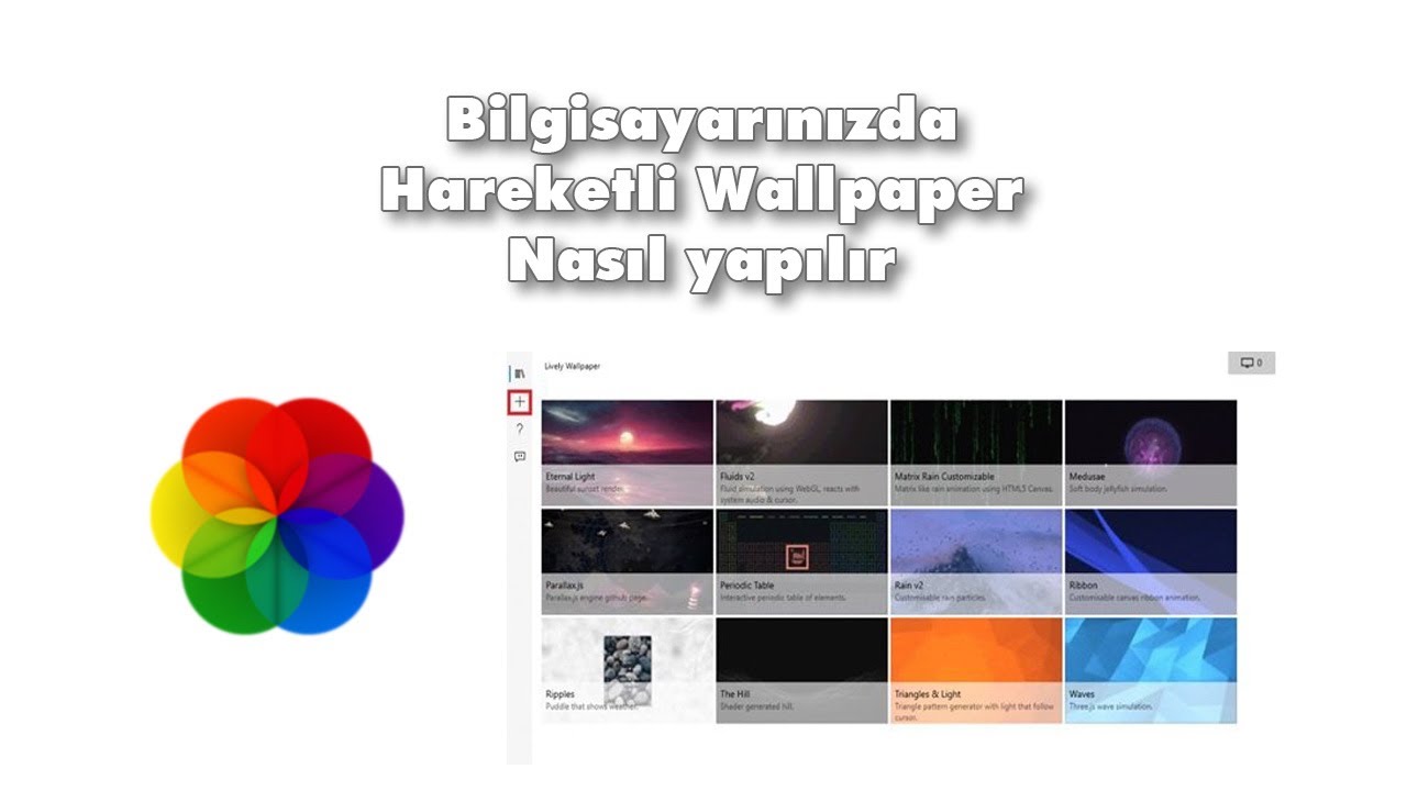 Bilgisayarınızda hareketli wallpaper nasıl kullanılır - YouTube