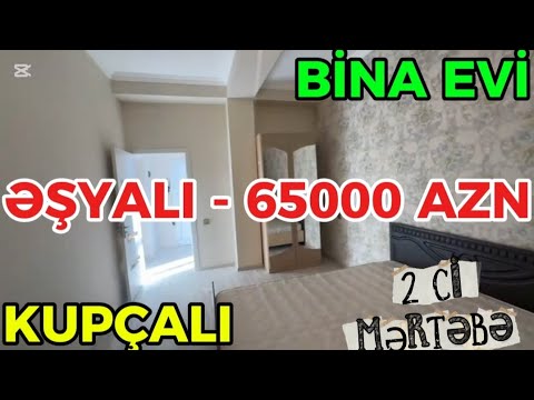 Bina Evi Kupçalı Əşyalı 65000 AZN Mərtəbə 2 Masazır 