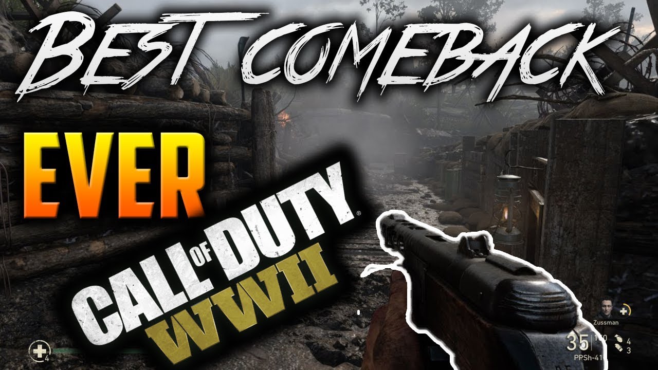 Cod WW2 PPSH Gameplay - YouTube