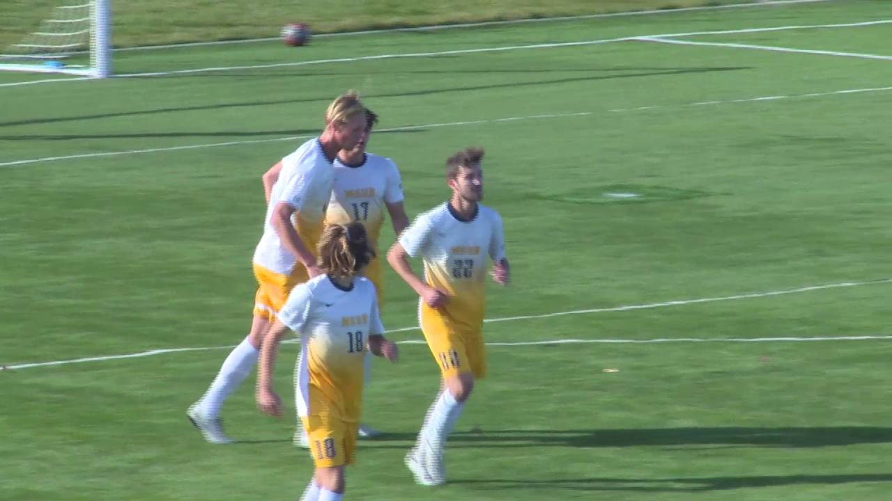 MSUB Men's Soccer Julien Dragomir Goals 10/20/16 - YouTube