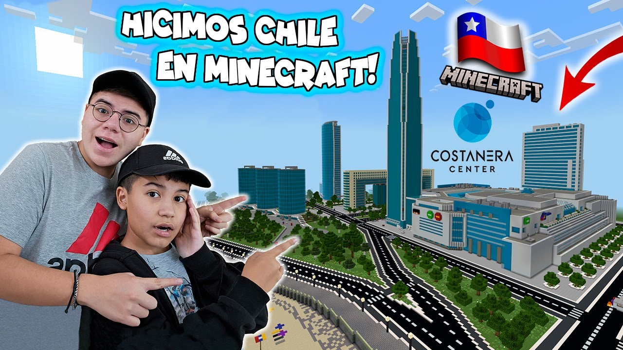 Hicimos Chile En Minecraft 🇨🇱🇨🇱 Youtube