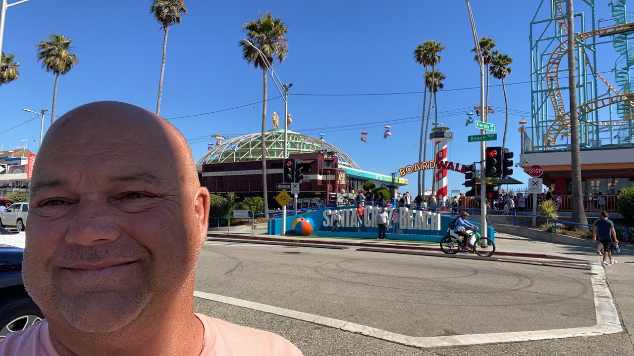 Harry Nutz is going live!Santa Cruz beach boardwalk - YouTube