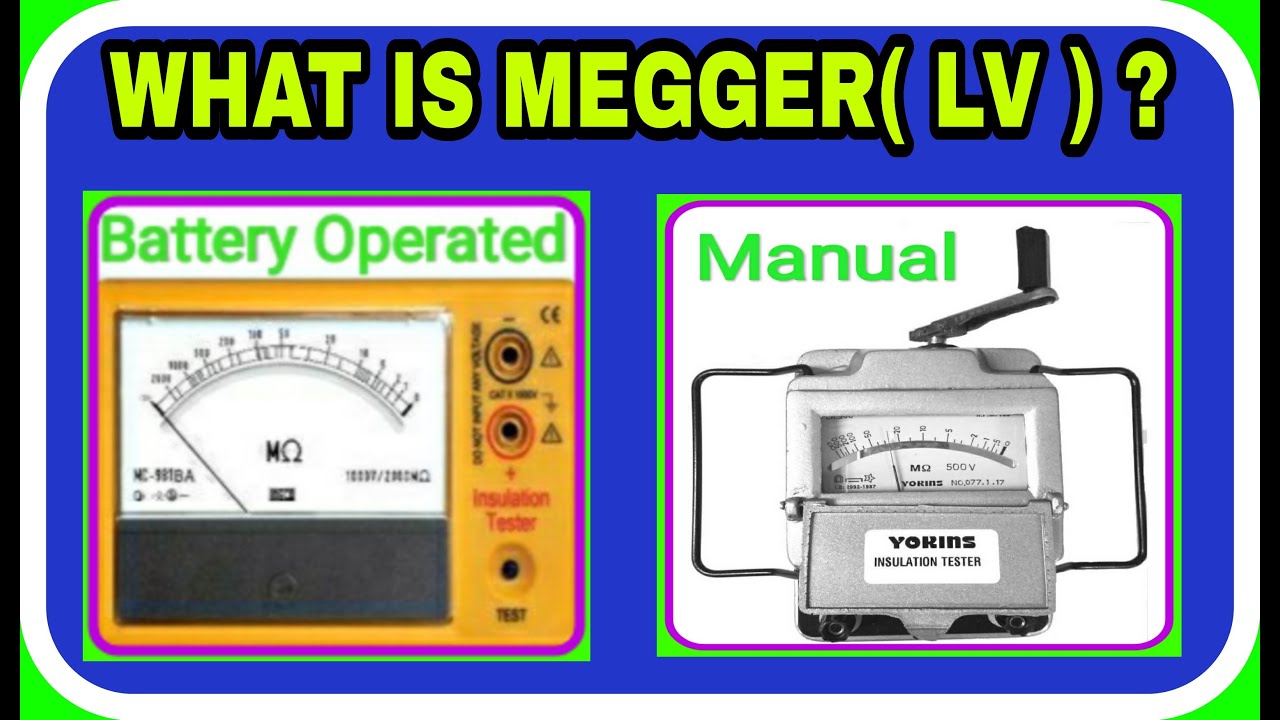 What is Megger ( LV ) ? - YouTube