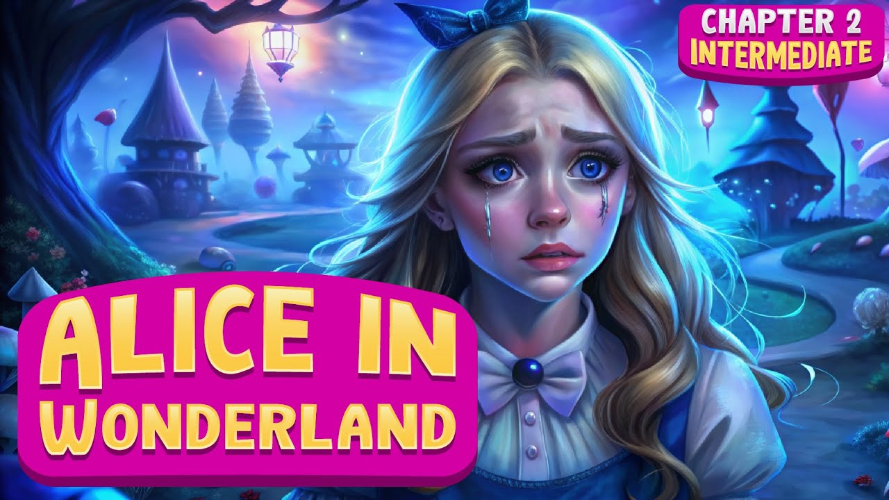 Alice in Wonderland Intermediate Chapter 2 - Listening Practice For Learning English - YouTube