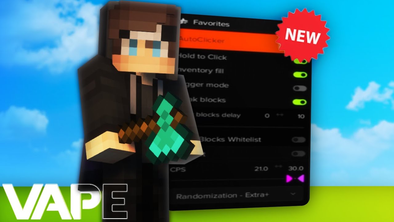 NEW* How to BYPASS 30 CPS on ANY server WITH VAPE V4 - YouTube