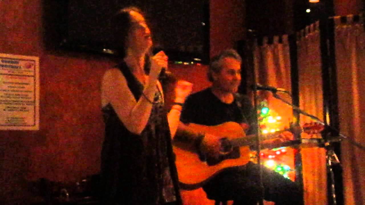 Hey Jude, Ali Bie singing with the Little Wilson Duo 11/29/13 MVI 5129 ...