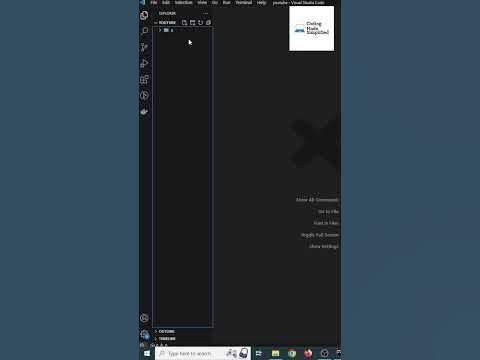 Creating Nested Folder In VS-Code - YouTube