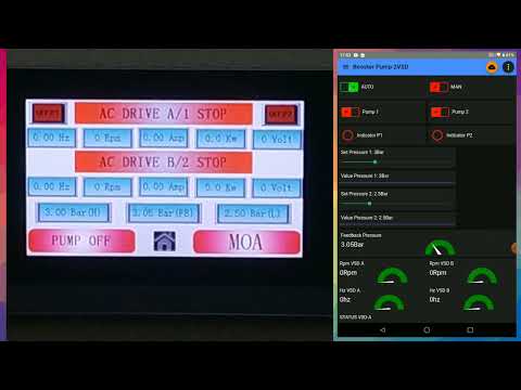 Panel Booster Pump Control Dengan Menggunakan IOT MQTT Panel Dashboard ...