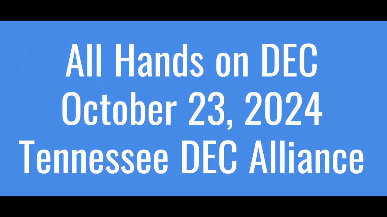 All Hands on DEC October 23, 2024 - YouTube