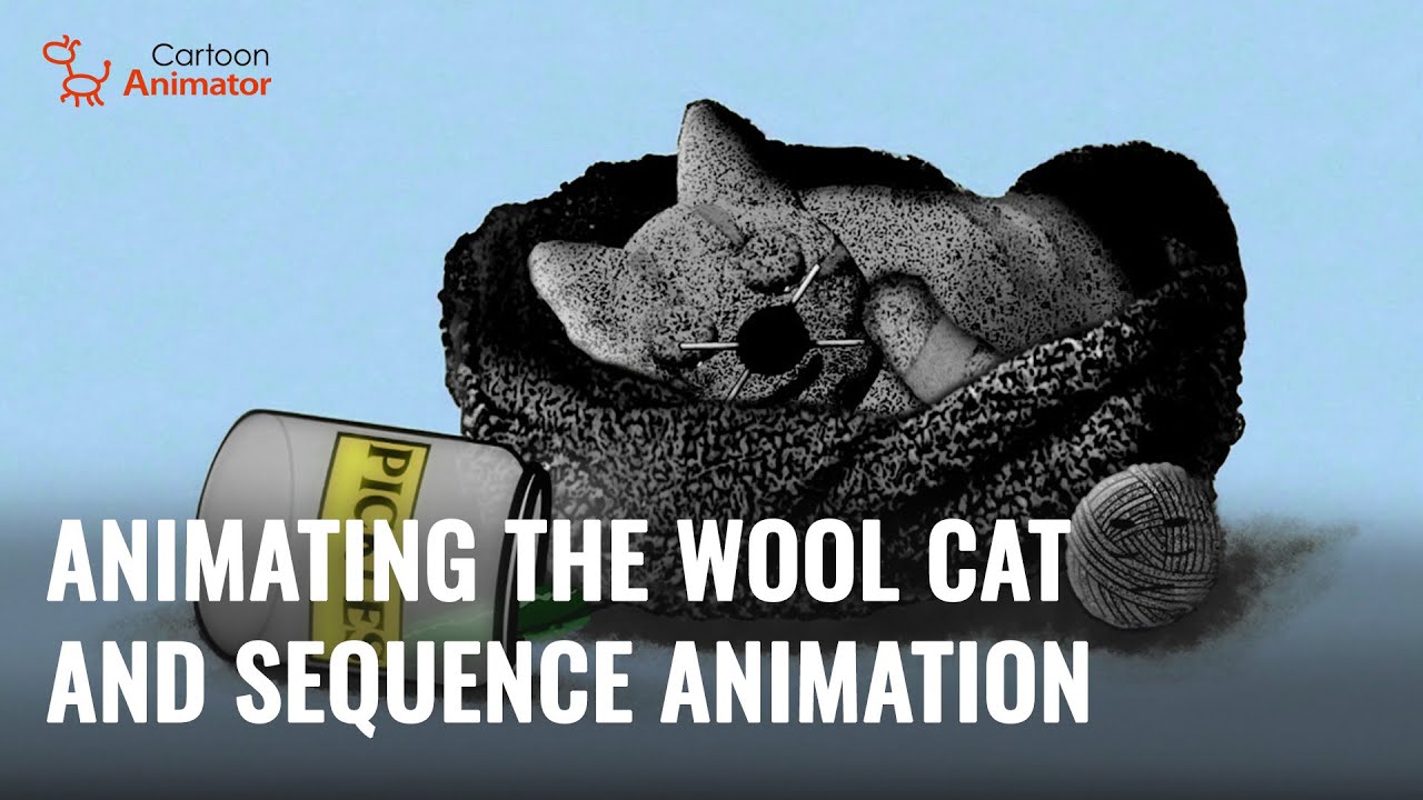 Wool Cat Sequence Animation: A Step-by-Step Guide Using Blender and ...