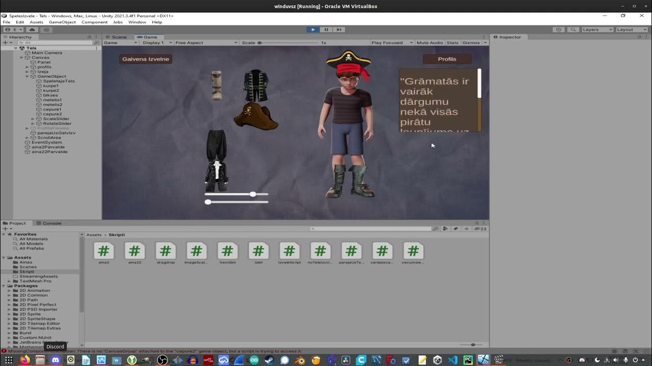 Unity scrollbar & bildes scaling - YouTube