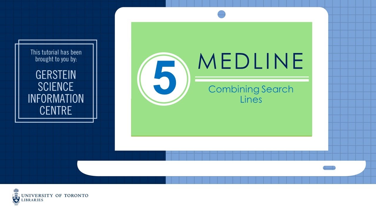 Medline 5 - Combining Search Lines - YouTube