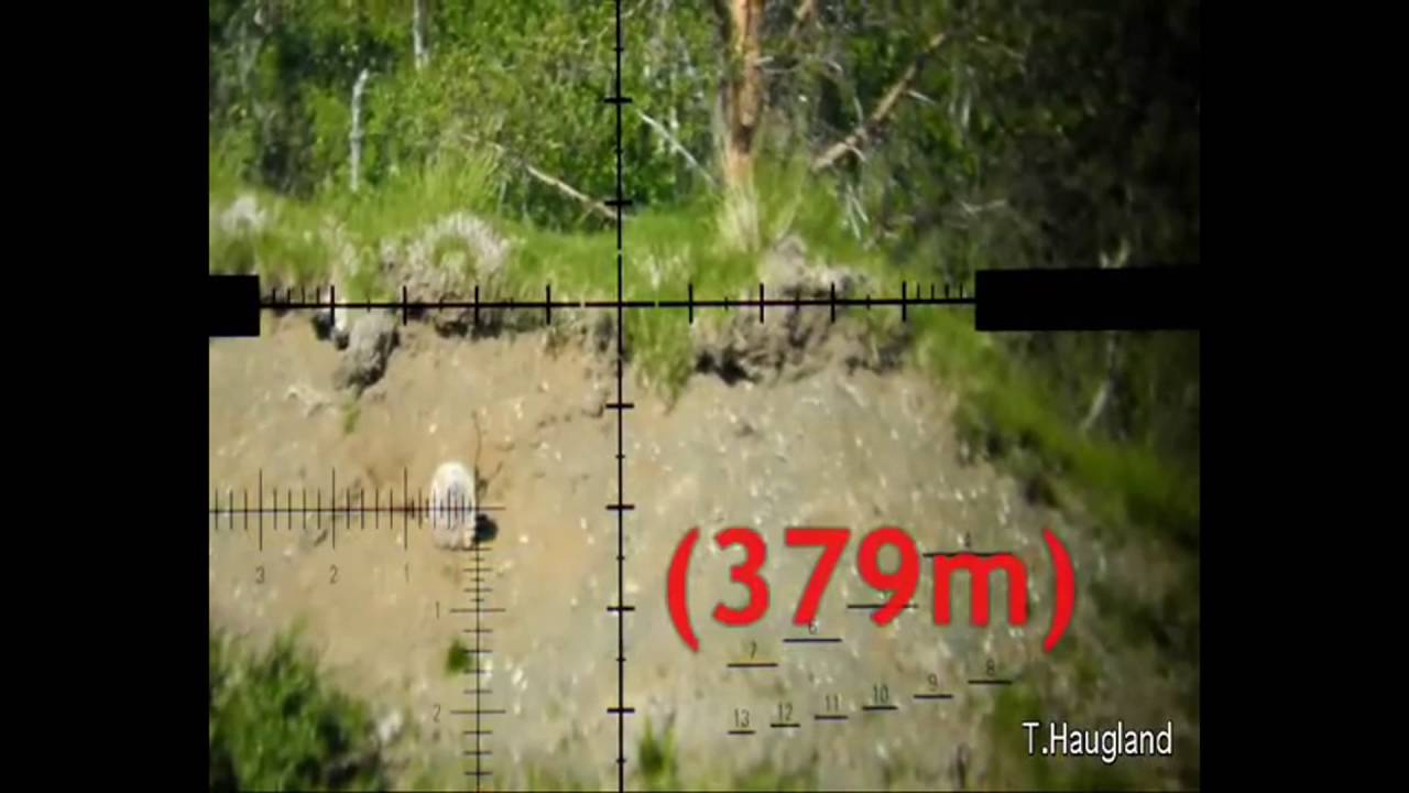 Finnaccuracy MSR reticle usage - YouTube