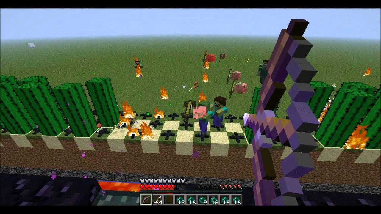 Minecraft - Invasion mod 04 (LT) - YouTube