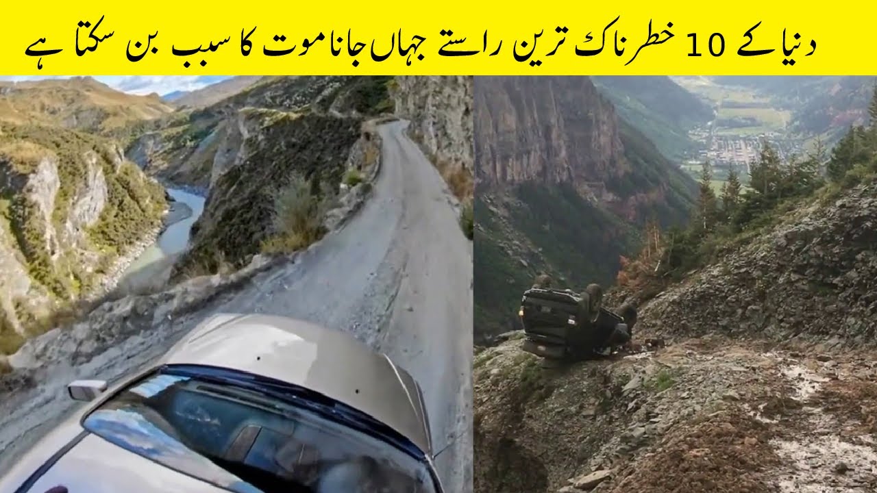 Top 10 most dangerous roads in the world | Deadliest roads in the world ...