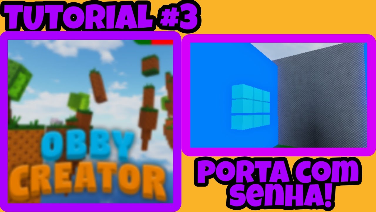 Tutorial Obby Creator #3: Porta com senha! - YouTube