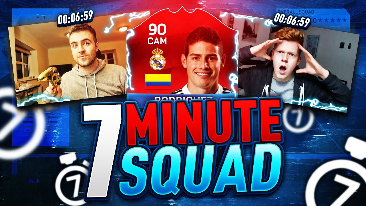 Fifa 16 7 Minute Squad Builder Vs Jack54hd W 90 Tott Rodriguez