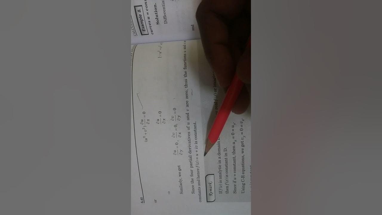 Lecture 10, Calculus of Complex Functions, Real and Complex Analysis, B ...