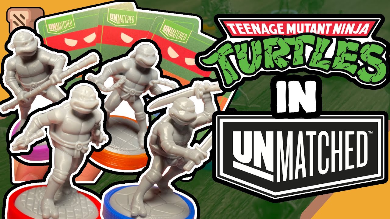 Unmatched Is Not Ready For These Sewer Ninjas! (Unmatched Custom ...