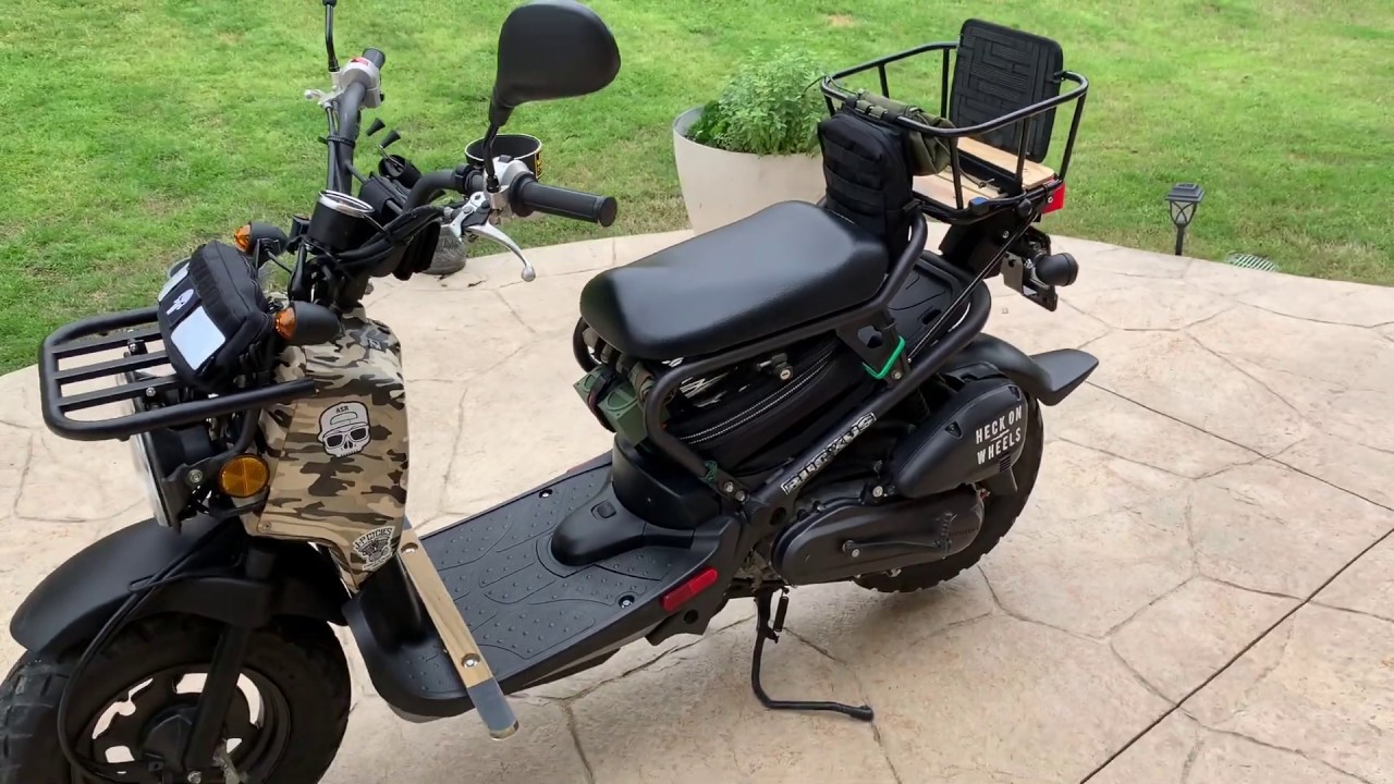 Urban Assault Vehicle Honda Ruckus - YouTube