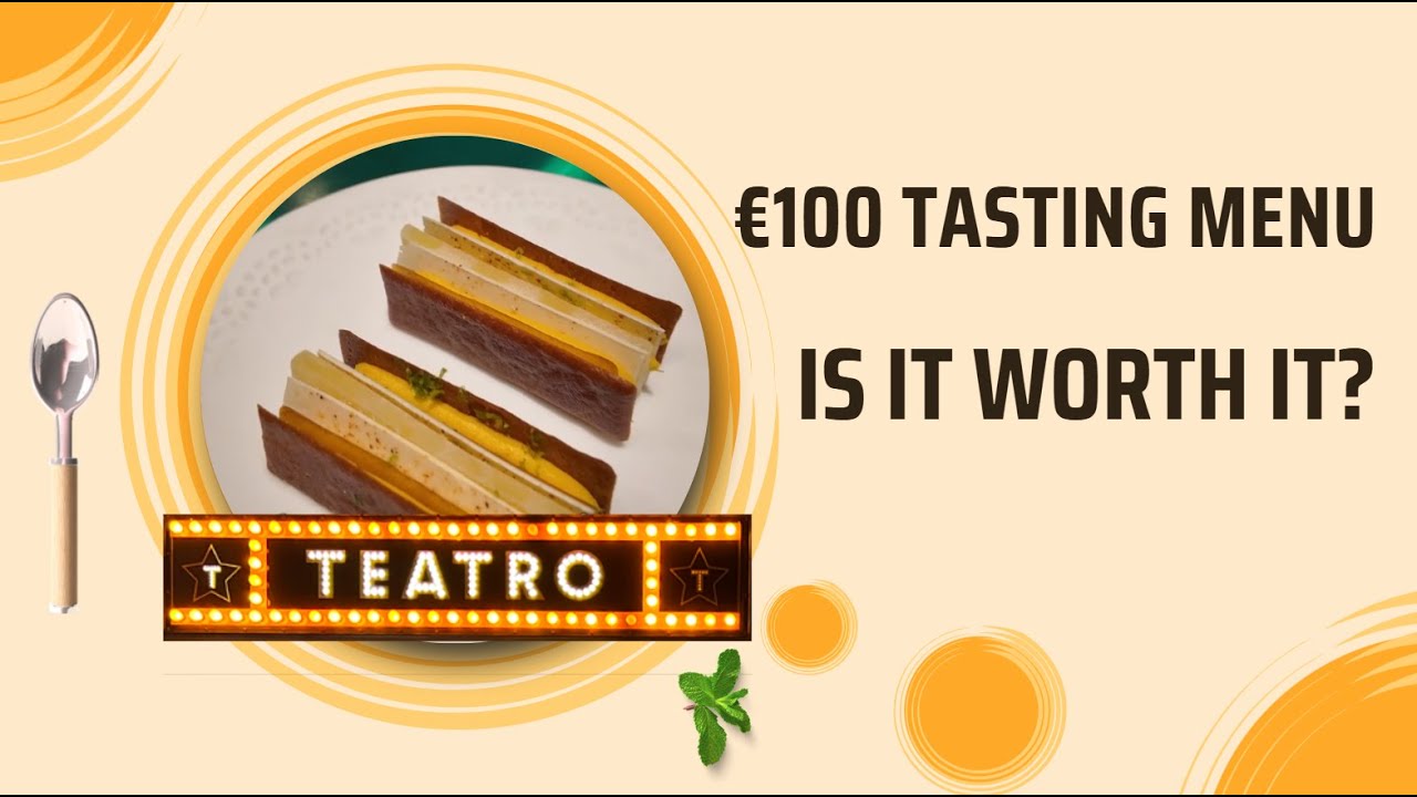 Fine dining for €100 in Barcelona - Teatro kitchen & bar - YouTube