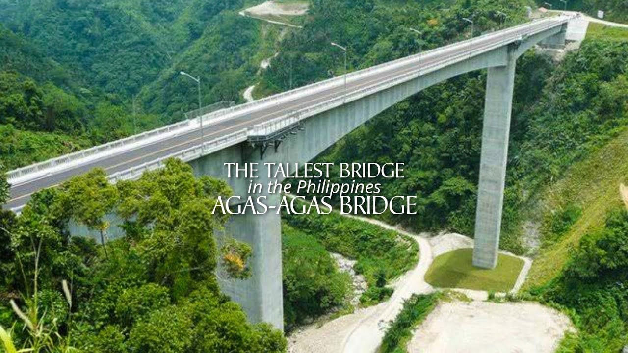 DRONE SHOT | The Tallest Bridge in the Philippines AGAS-AGAS BRIDGE - YouTube