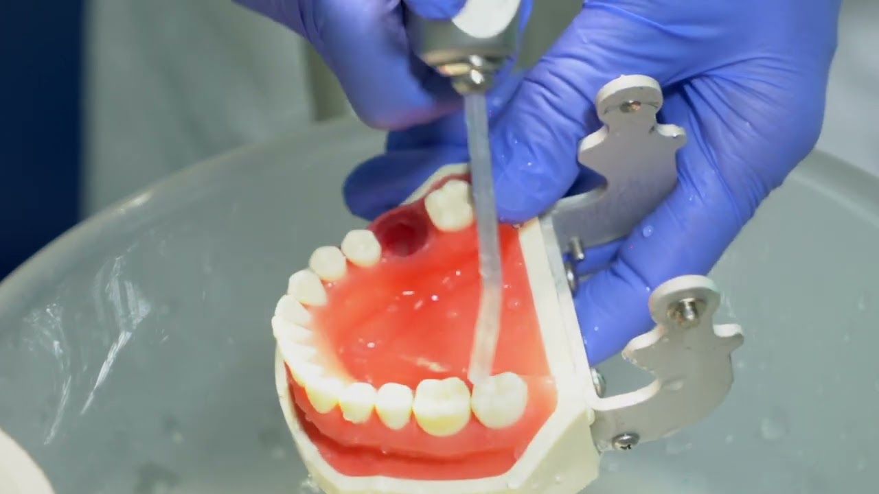 A variety types of air water syringe tips use process - YouTube