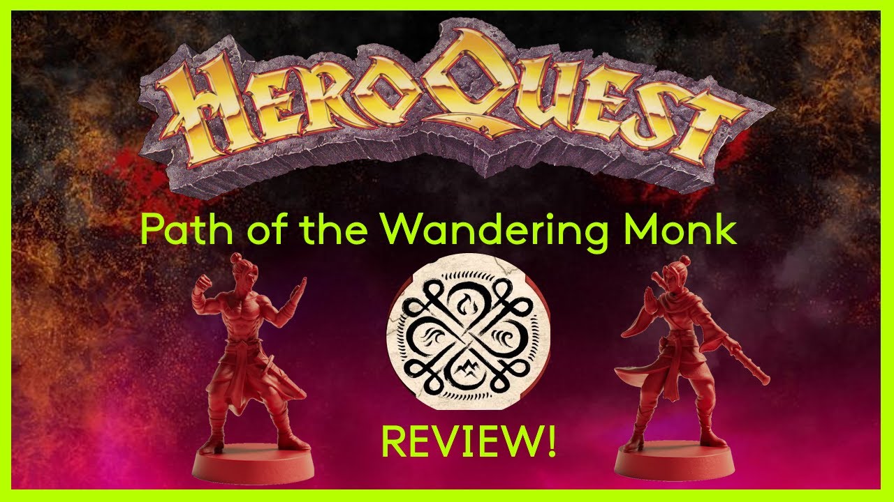 Heroquest | Path of the Wandering Monk | Review - YouTube