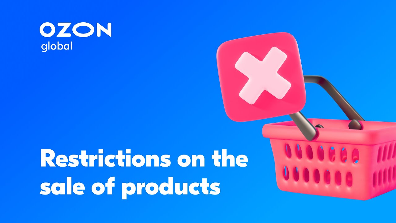 Restrictions on the sale of products - YouTube