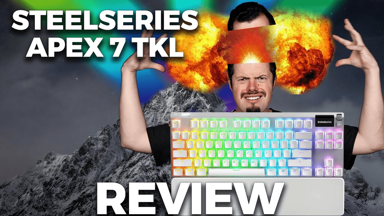 Steelseries Apex 7 TKL Ghost Review - The BEST TKL EVER has an OLED ...