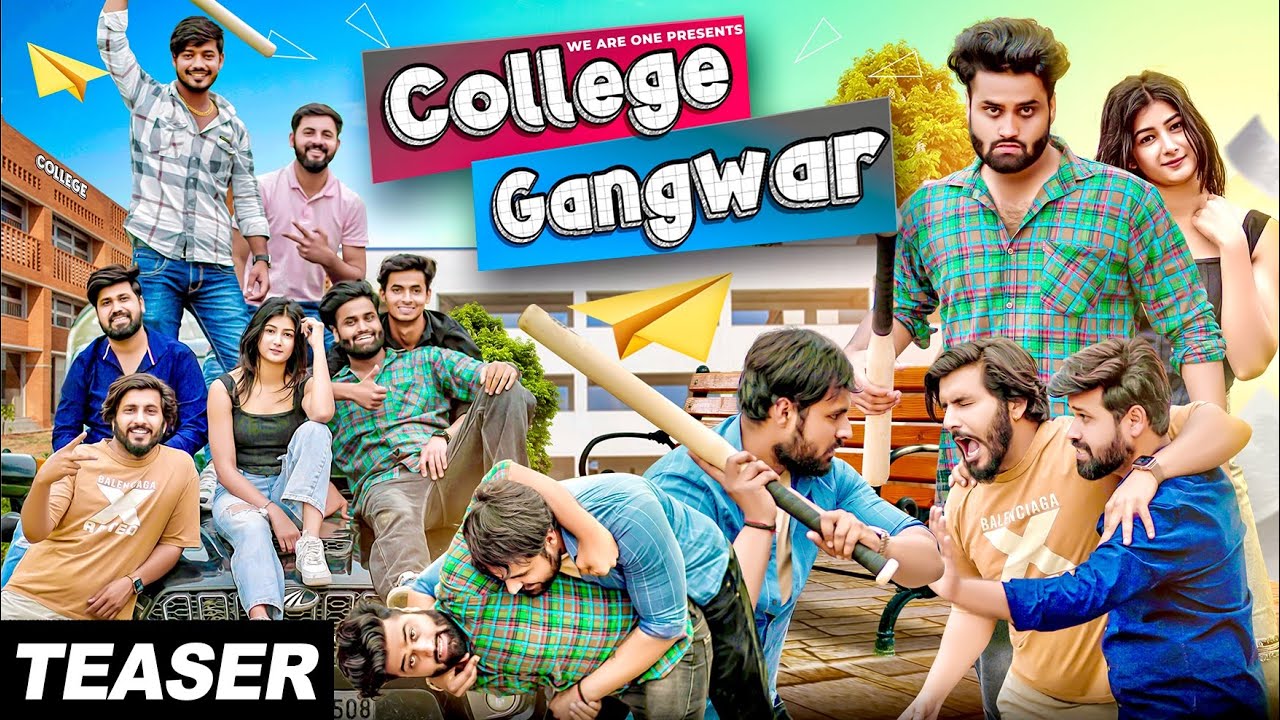 College Gangwar | Official Teaser | Sukki Dc | We Are One - YouTube