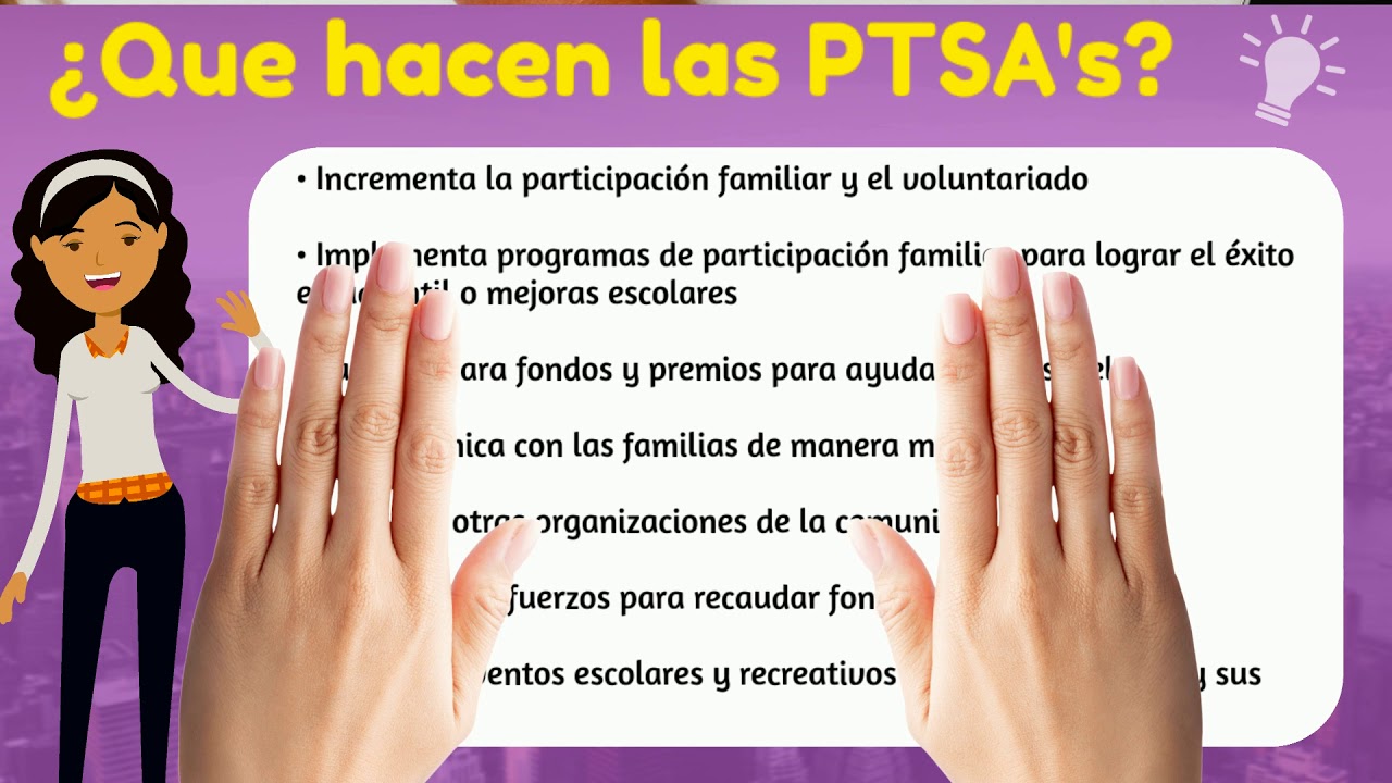 Que es y para que sirven las PTA's/PTSA's - YouTube
