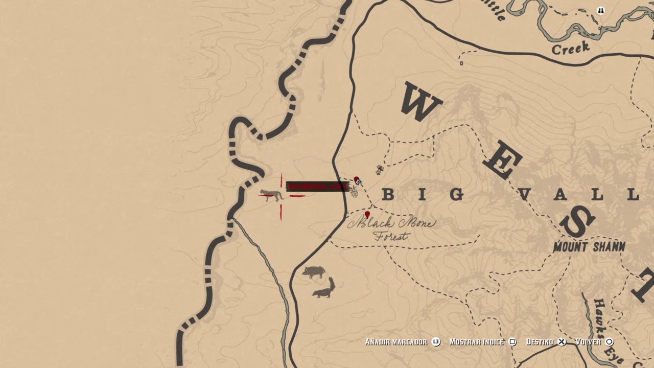 Red Dead online objetivo diarios Boleto bayo recogido + Ubicación - YouTube