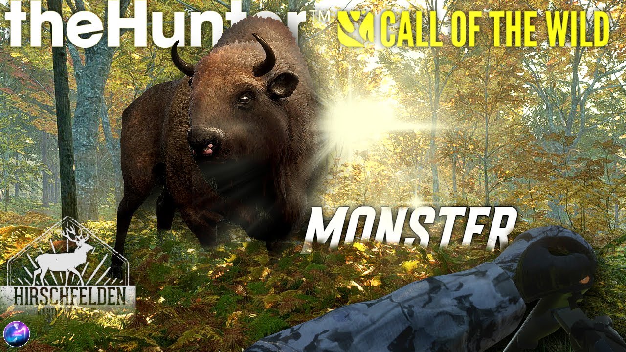 The BIGGEST Trophy On Hirschfelden. A MONSTER DIAMOND Euro Bison With ...