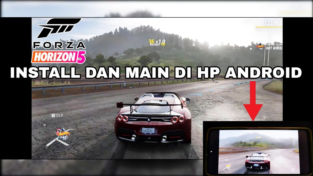 FH5 on mobile phone android version full offline - YouTube