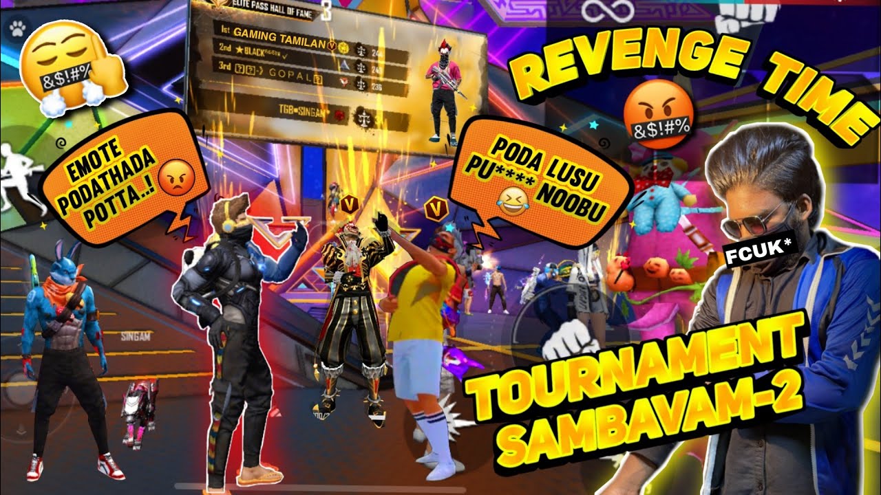REVENGE💥🥵 TIME 🤬🔥|| I TOOK REVENGE ON BIG TOURNAMENT | O**THA TEAM MATE ...