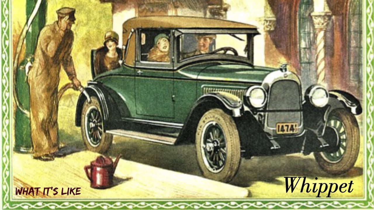 1928 whippet model 96 - YouTube