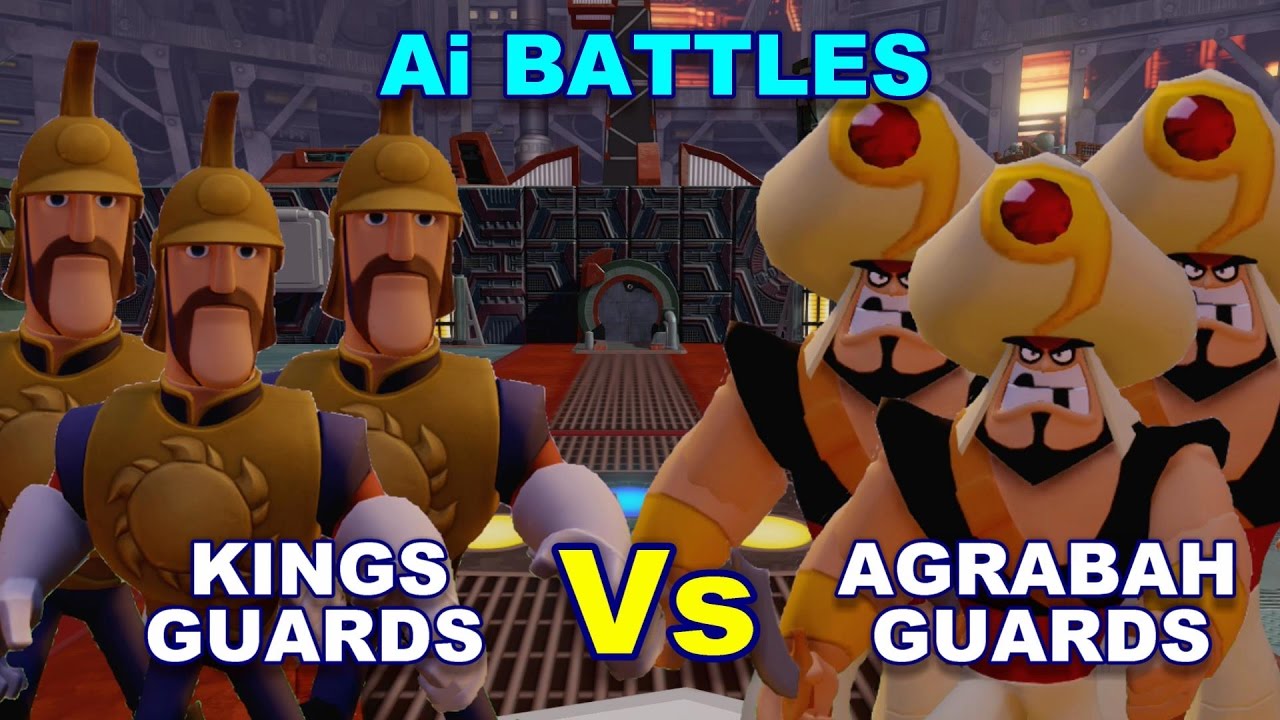 Di3.0 Ai Battles Kings Guards v Agrabah Guards - YouTube
